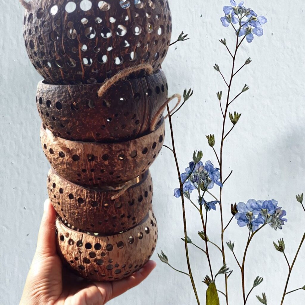 Set Ocean puffer fish shape planter pots, flower pots, hanging pots ...